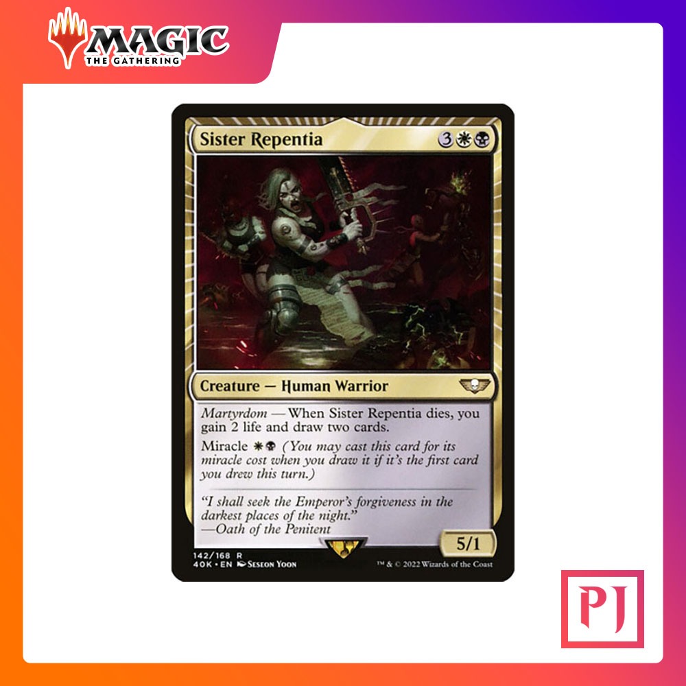 [MTG] Sister Repentia - Warhammer [40K] [MULTI] [RARE] [NORMAL] [ENG ...