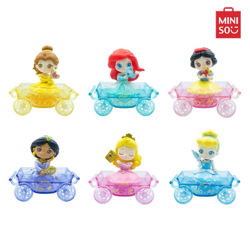 กล่องสุ่ม Disney princess collection jeweled float theme figure model ...