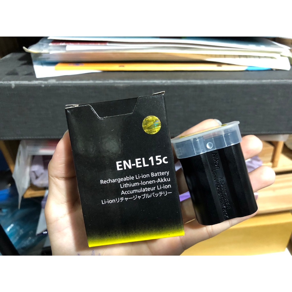 มือ 1 แบตเตอร๋รี่ Nikon EN-EL15C (2280 mAh) สำหรับกล้อง ZF, Z8, Z7, Z6,Z7 II ,Z6 II ,Z5 ,D750 ...