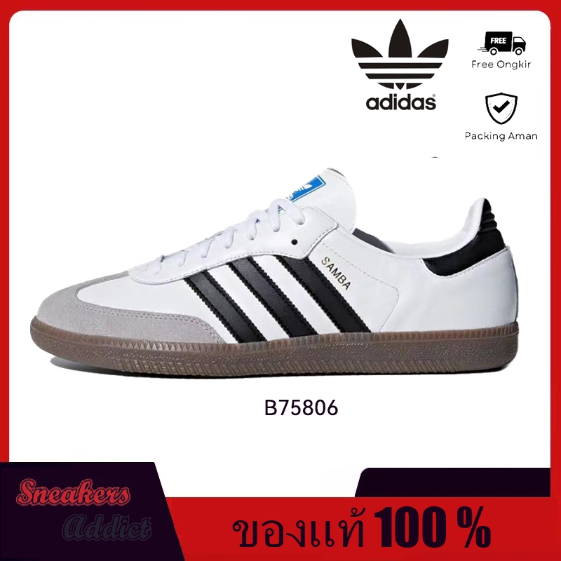 100 % ของแท้ adidas originals Samba OG B75806/B75806/IE0578/IG1024 ...
