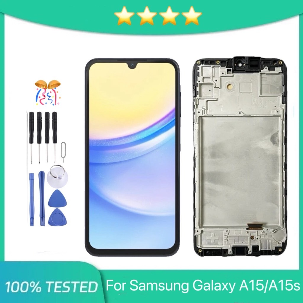 หน้าจอ samsung A15 / A15sจอชุด จอ+ทัช ซัมซุง กาแลคซี่ A15 5G/A15 4G Lcd ...