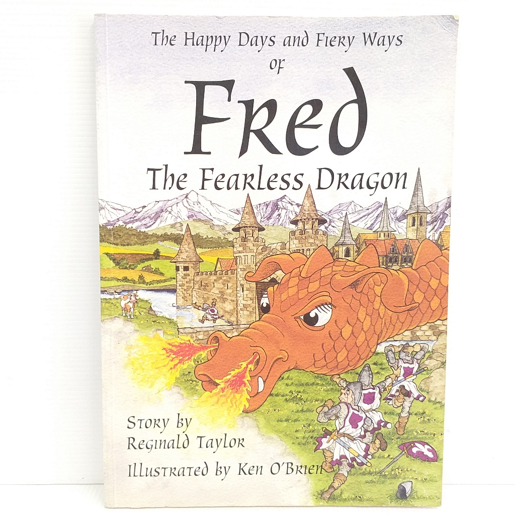 Fred the fearless dragon นิทานภาษาอังกฤษ มือสอง ปกอ่อน | Shopee Thailand