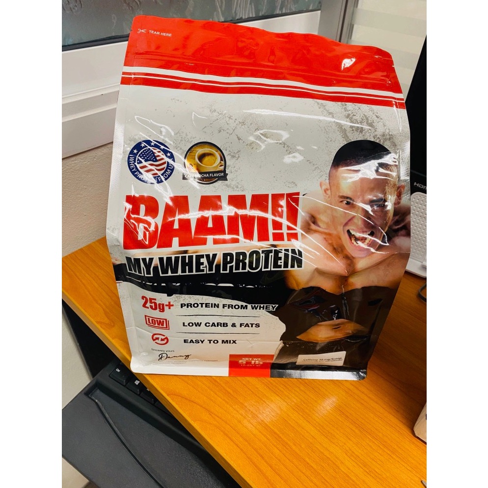 BAAM MY WHEY PROTEIN 5 LB เวย์โปรตีน เพิ่มกล้ามเนื้อ | Shopee Thailand
