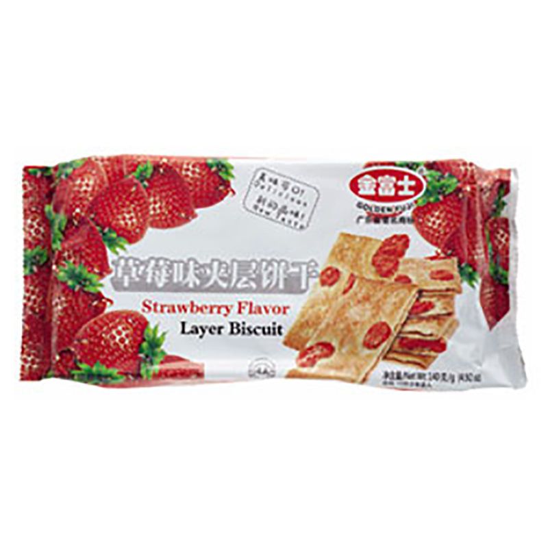 ขนมปังกรอบ Golden Fuji Grape Flavoured Biscuit | Shopee Thailand
