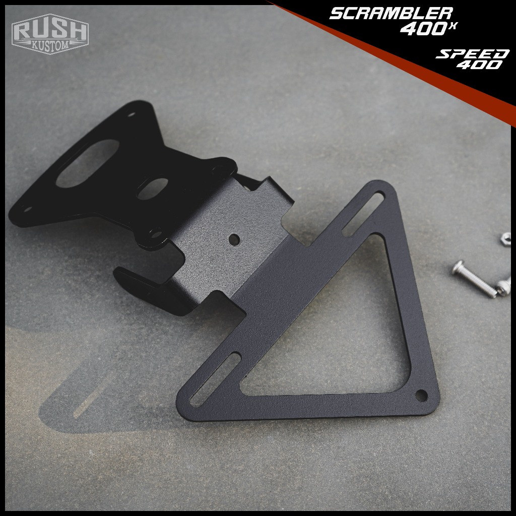 RUSH Kustom ท้ายสั้น Triumph Speed400 / Scrambler 400x | Shopee Thailand