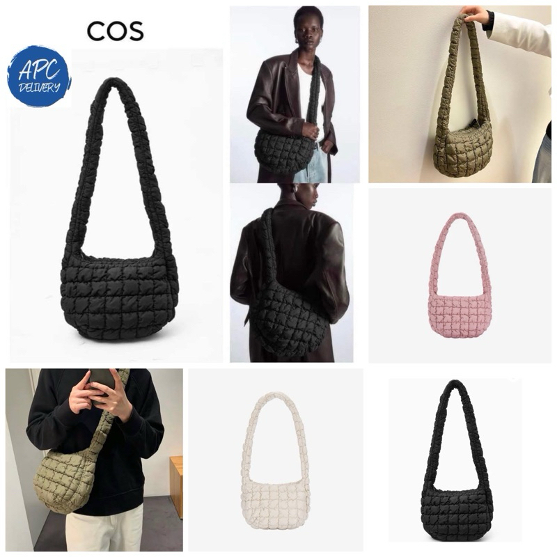 Cos Messenger Bag แท้100% Cos mini bag Cos Quilted bag | Shopee Thailand