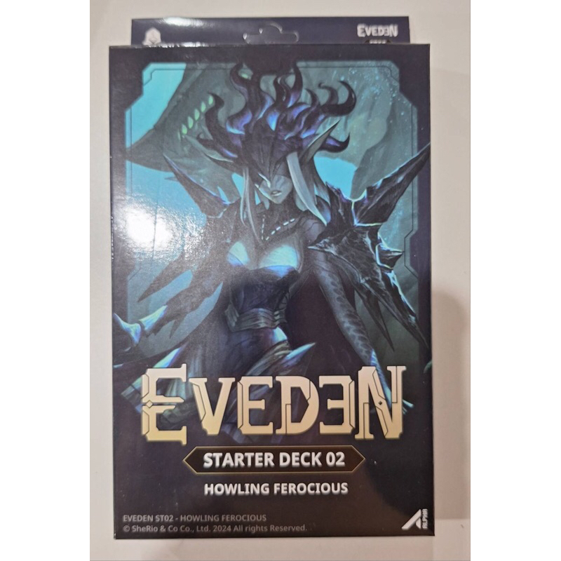 EVEDEN STARTER DECK 02 HOWLING FEROCIOUS | Shopee Thailand