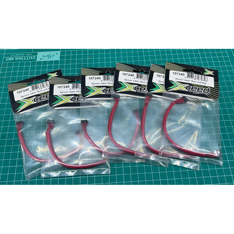 107240 Xceed Sensor cable 15cm soft Red (สายเซ็นเซอร์) | Shopee Thailand