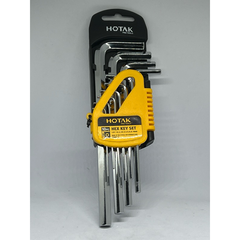 HOTAK PRO TOOLS ประแจหกเหลี่ยม 10pc | Shopee Thailand