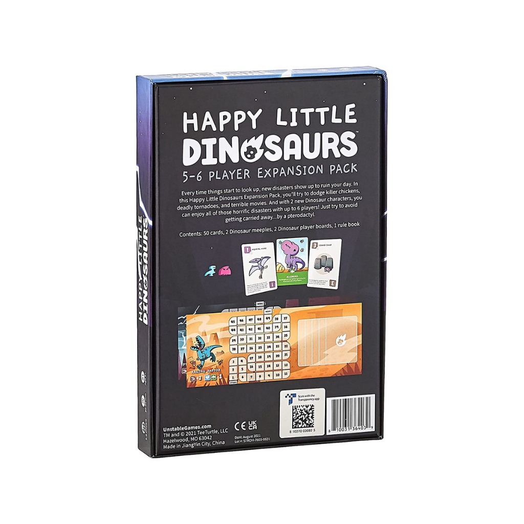 [ของแท้] Happy Little Dinosaurs/ 5-6 Players/ Dating Disasters/ Peril ...