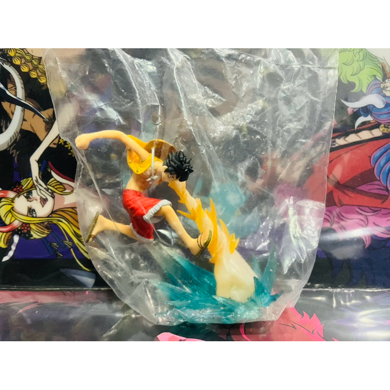 🇯🇵 ของแท้ 💯 Super Effects ลูฟี่ หมัดคนยักษ์ Luffy Attack Motion วันพีซ ...