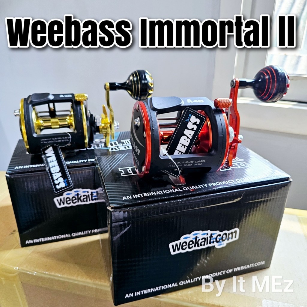 ของแท้ ราคาถูก รอกเบส รอกเบท Weebass Immortal II 5+1BB เหมาะสำหรับงาน ...