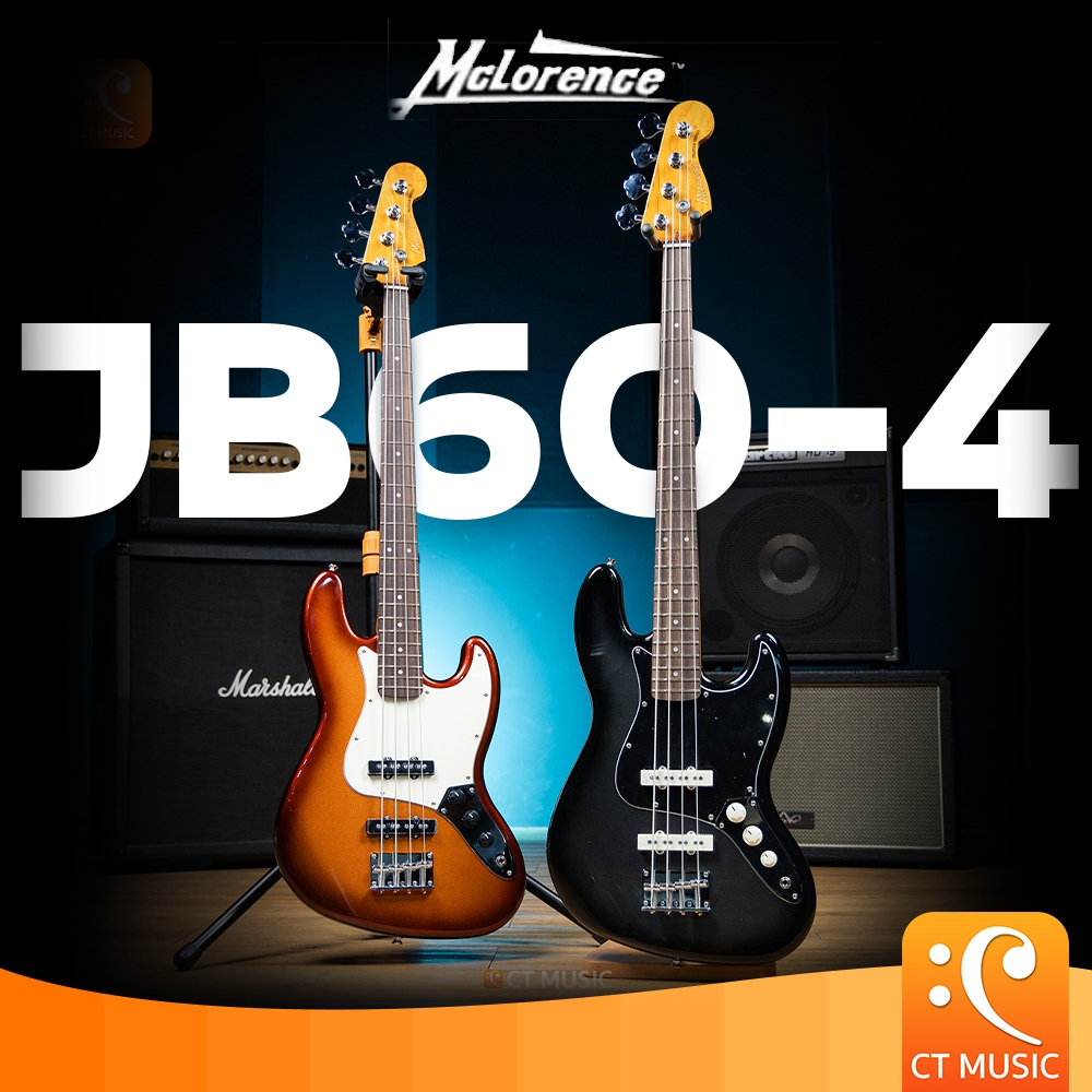 Mclorence JB60-4 Electric Bass เบสไฟฟ้า เบส JB604 | Shopee Thailand