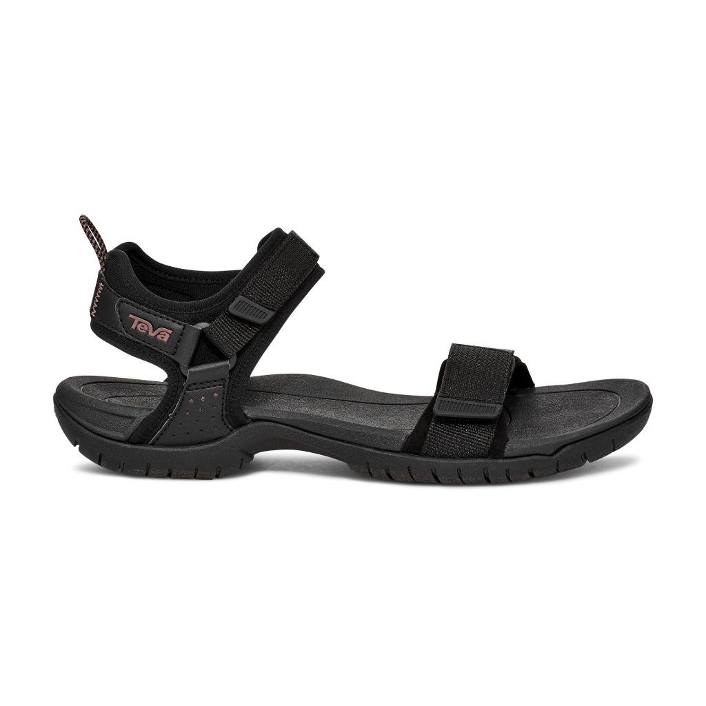 TEVA W ALICIELA-รองเท้าแตะรัดส้นสำหรับผู้หญิง#1150271-BLK | Shopee Thailand