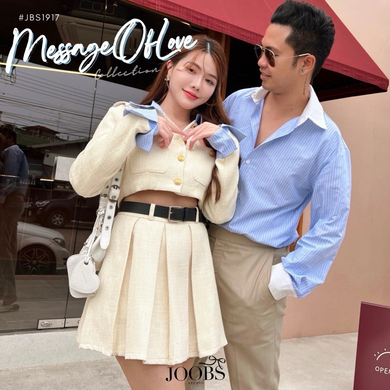 ส่งต่อ Joobs studio size M ไม่มีตำหนิค่ะ ของใหม่ ซักเก็บ เฉพาะ ชุดของผู้หญิงนะคะ | Shopee Thailand