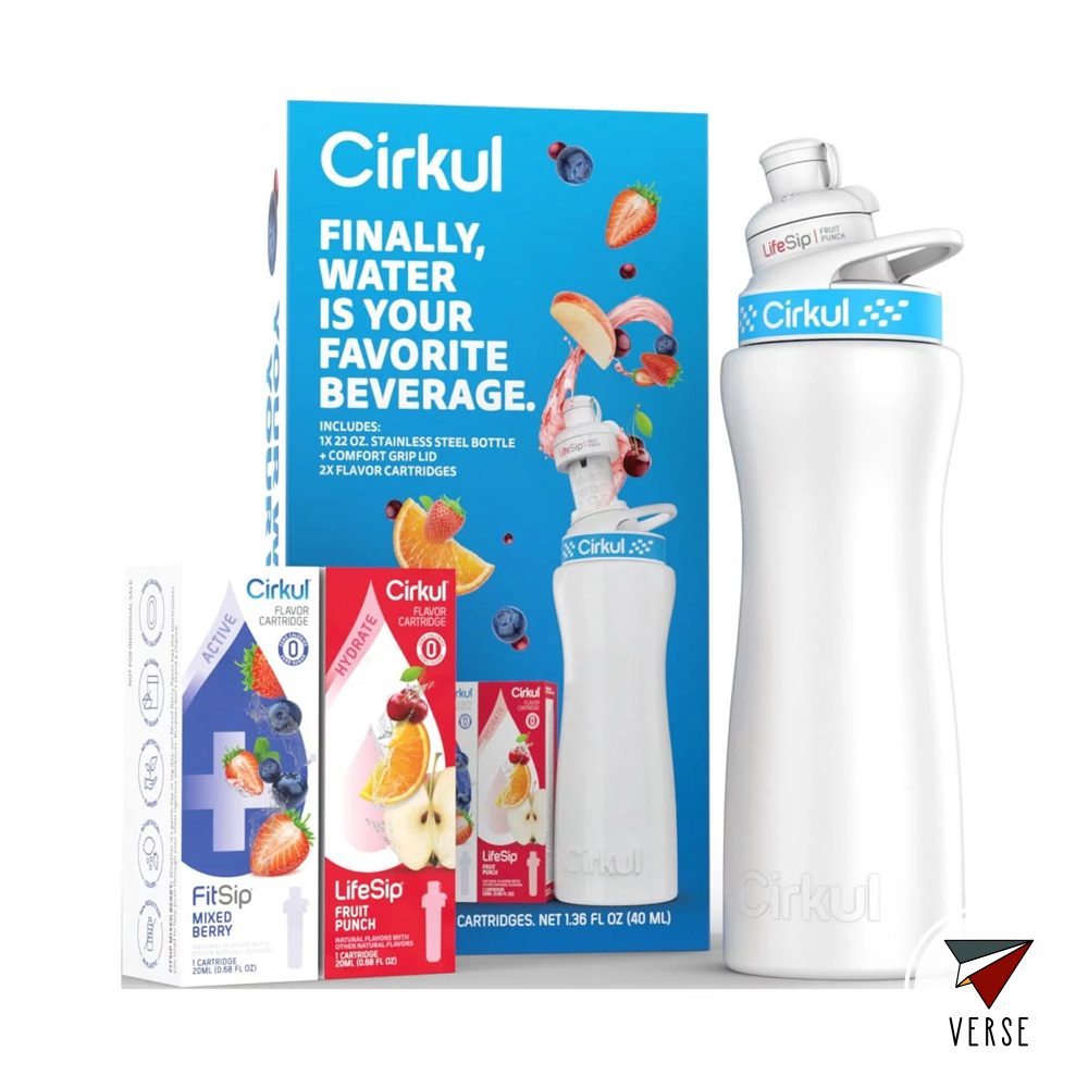 Cirkul Box Set : ขวดน้ำ Cirkul + 2 รสชาติ | กระติกเก็บความเย็น กระบอกน้ำพลาสติก | Shopee Thailand
