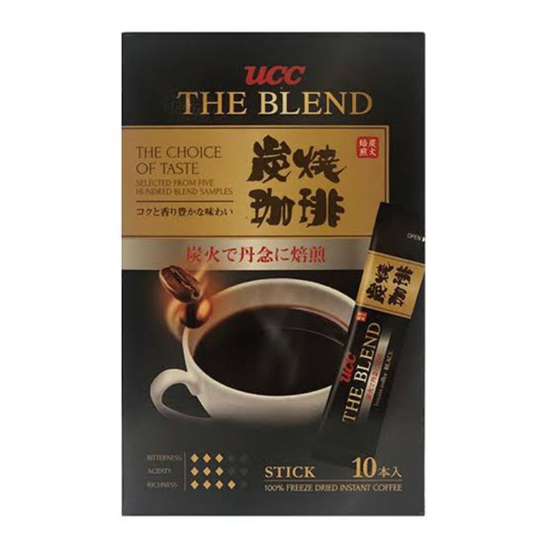 กาแฟสำเร็จรูป ยูซีซี เดอะเบลน ซูมิยากิ กล่อง 10 ซอง UCC The Blend Sumiyaki Instant Coffee ...