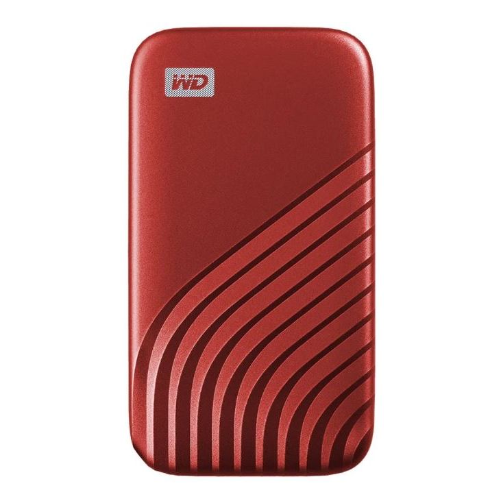 1 TB PORTABLE SSD (เอสเอสดีพกพา) WD MY PASSPORT SSD (RED ...