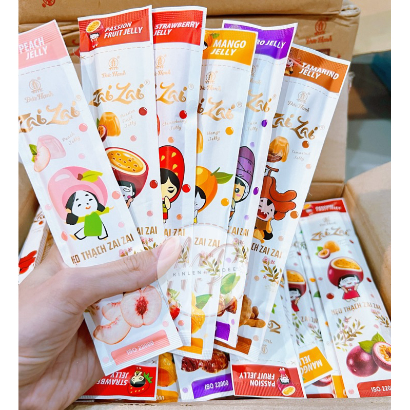 [พร้อมส่ง] Zai Zai เยลลี่กรอบรสผลไม้จากเวียดนาม เยลลี่ฮิตเวียดนาม ขนาด 280g | Shopee Thailand