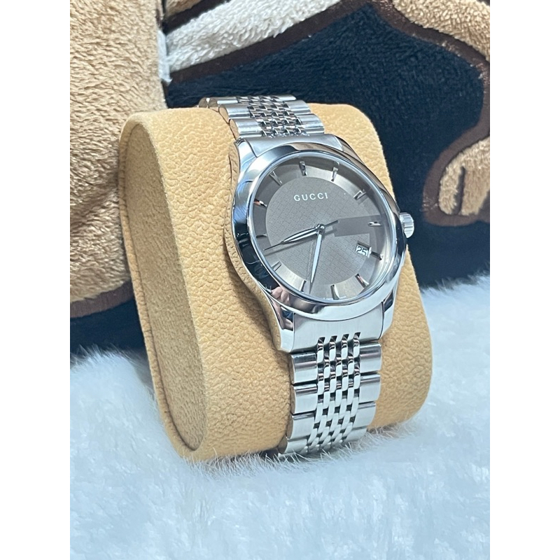Gucci g timeless หน้าแชมเปญ 38 mm | Shopee Thailand