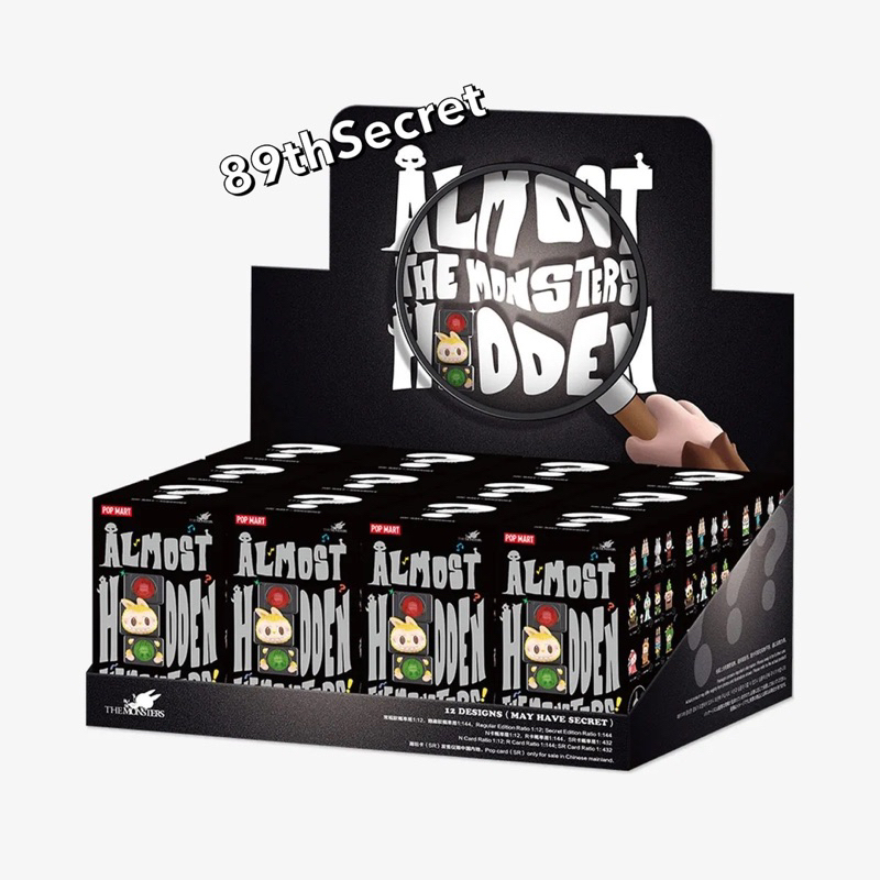 พร้อมส่ง POPMART THE MONSTERS Almost Hidden Series Figures (ยก Box) Labubu | Shopee Thailand