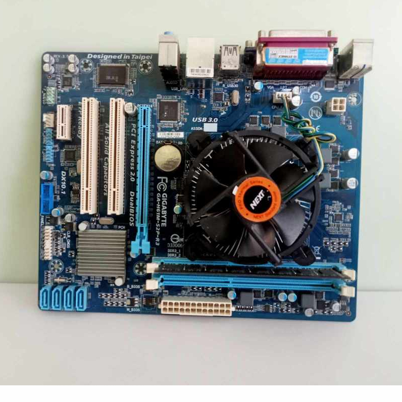 เมนบอร์ด (1155-VSL) GIGABYTE GA-H61M-S2P R3+ Intel® Core™ i3.+ ฮีทซิงค์ ...