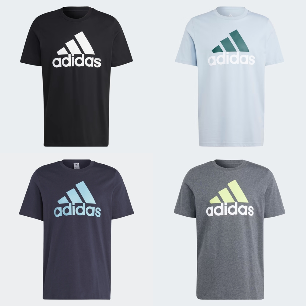 Adidas เสื้อยืดผู้ชาย Essentials Single Jersey Big Logo Tee (4สี ...