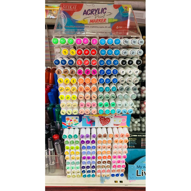 ปากกาSEIKAI INK LAB อะคริลิคมาร์คเกอร์ ใหม่ล่าสุด!! | Shopee Thailand