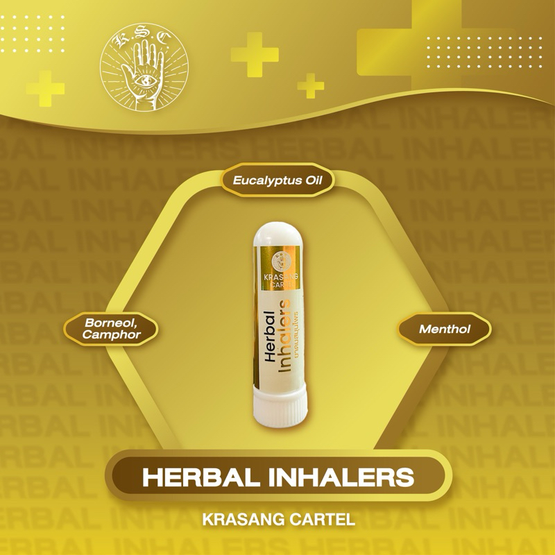ยาดม Krasang Cartel Herbal inhalers | Shopee Thailand