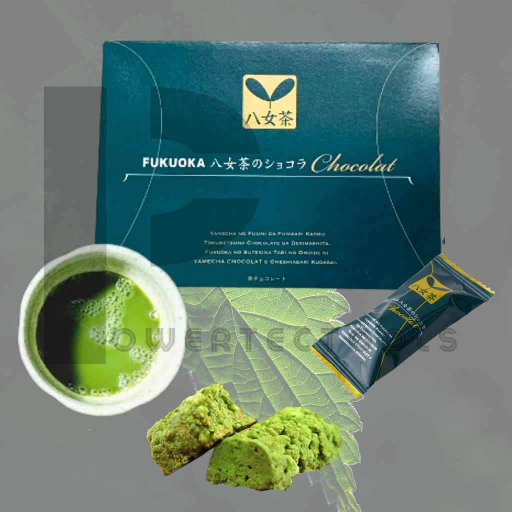 FUKUOKA Yamecha Chocolat Matcha Sweets 24 ชิ้น ขนม มัชชะ ช็อคโกแลตชายา ...