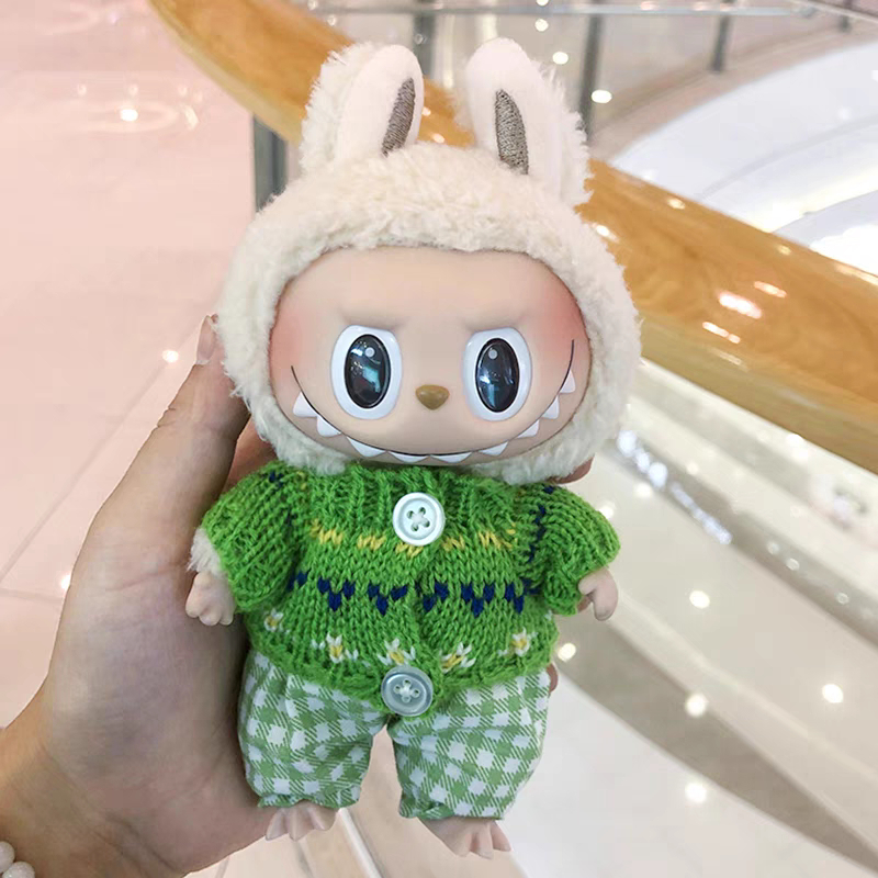 พร้อมส่งจากไทย!!! ชุด Labubu มาการอง ชุดเสื้อผ้าตุ๊กตา Collection ...