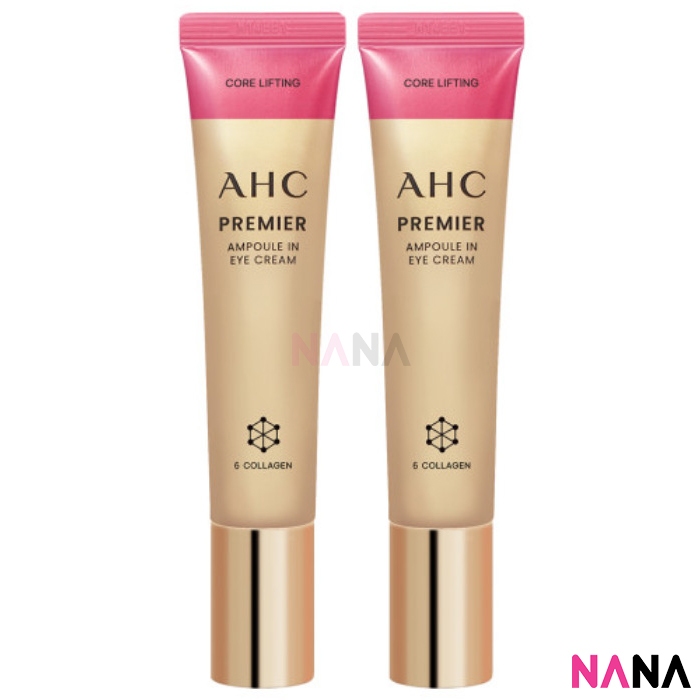AHC Premier Ampoule In Eye Cream 40ml x2 พรีเมียร์ แอมพูล อิน อาย ครีม 40 มล. x 2 กระปุก (เอเอช ...