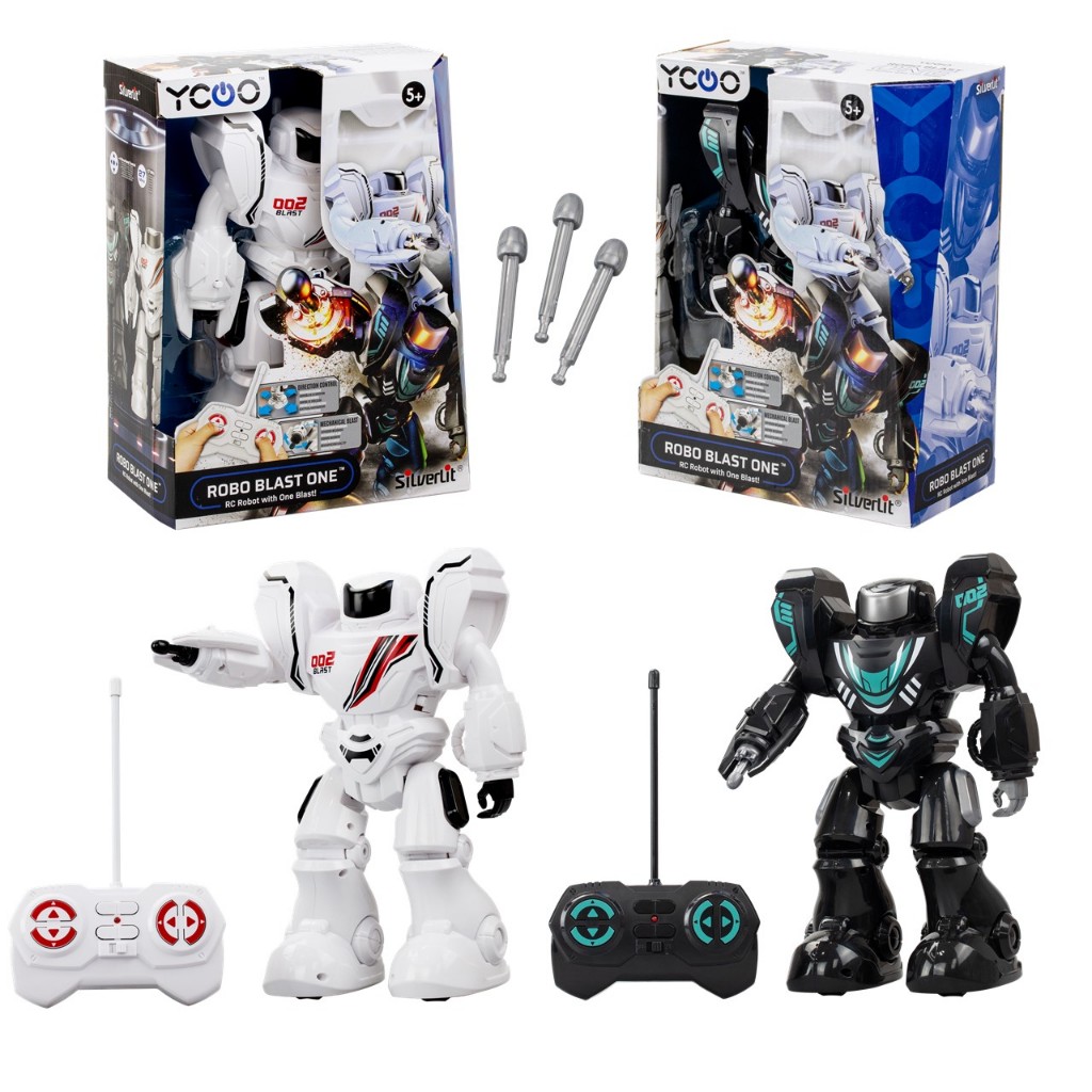 Silverlit YCOO ROBO BLAST ONE WHITE หุ่นยนต์บังคับอีคูโรโบบลาซ์วันคละสี ...