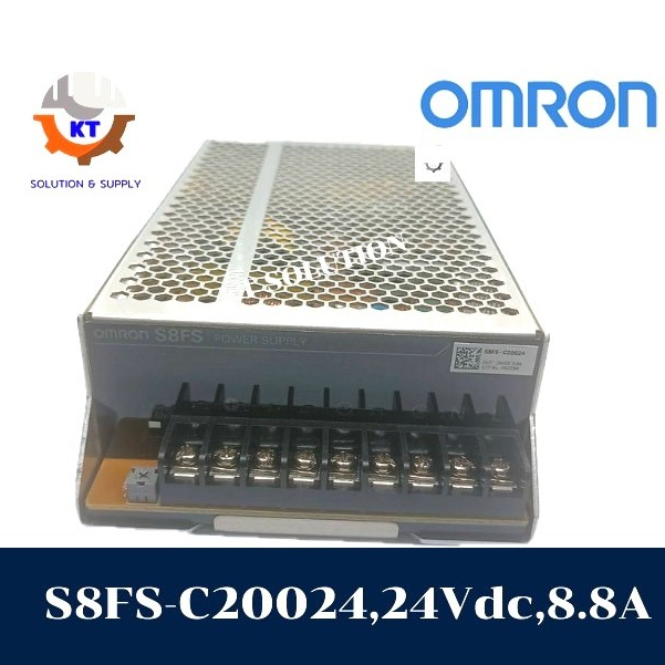 พร้อมส่ง,สวิตชิ่งเพาเวอร์ซัพพลาย,OMRON Power Supply S8FS-C20024,24Vdc,8.8 A | Shopee Thailand