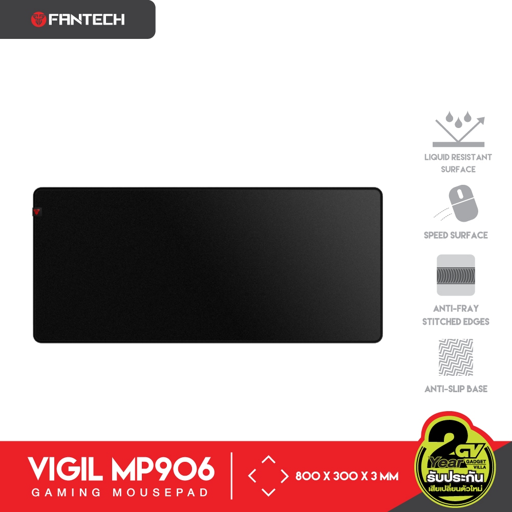 FANTECH แผ่นรองเม้าส์ Mousepad รุ่น MP906 | Shopee Thailand