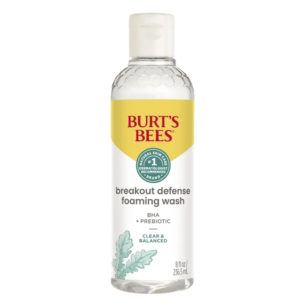 Burt"s Bees CLEAR & BALANCED BREAKOUT DEFENSE FOAMING WASH | Shopee ...