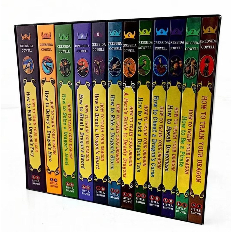 How to Train Your Dragon Complete Series,1-12 Books Set ,English ...