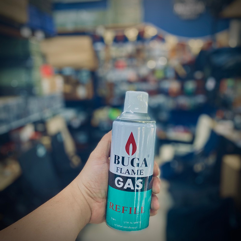 แก๊สเติมไฟแชค BUGA GAS | Shopee Thailand