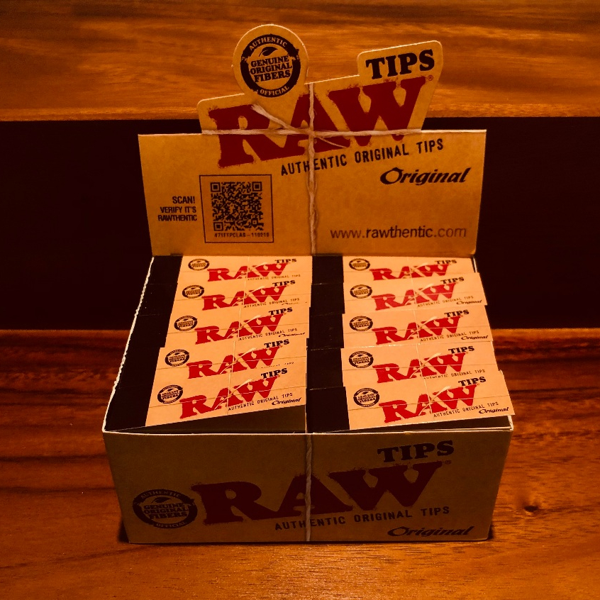 กระดาษโรล RAW TIPS – 50pcs/box กระดาษม้วนได้ ยาว 59 มม. คุณภาพดีจาก Raw Thailand | Shopee Thailand