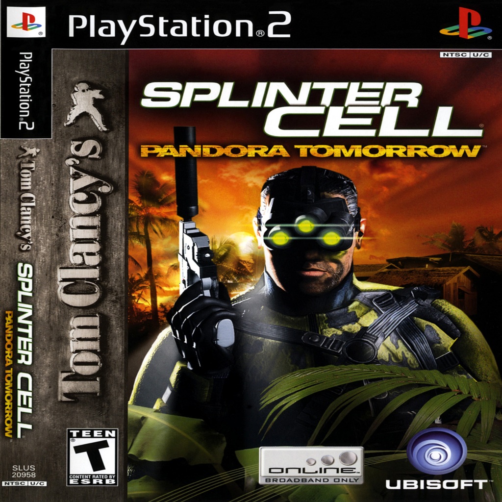 Tom Clancy's Splinter Cell - Pandora Tomorrow [USA] [PS2DVD] | Shopee ...