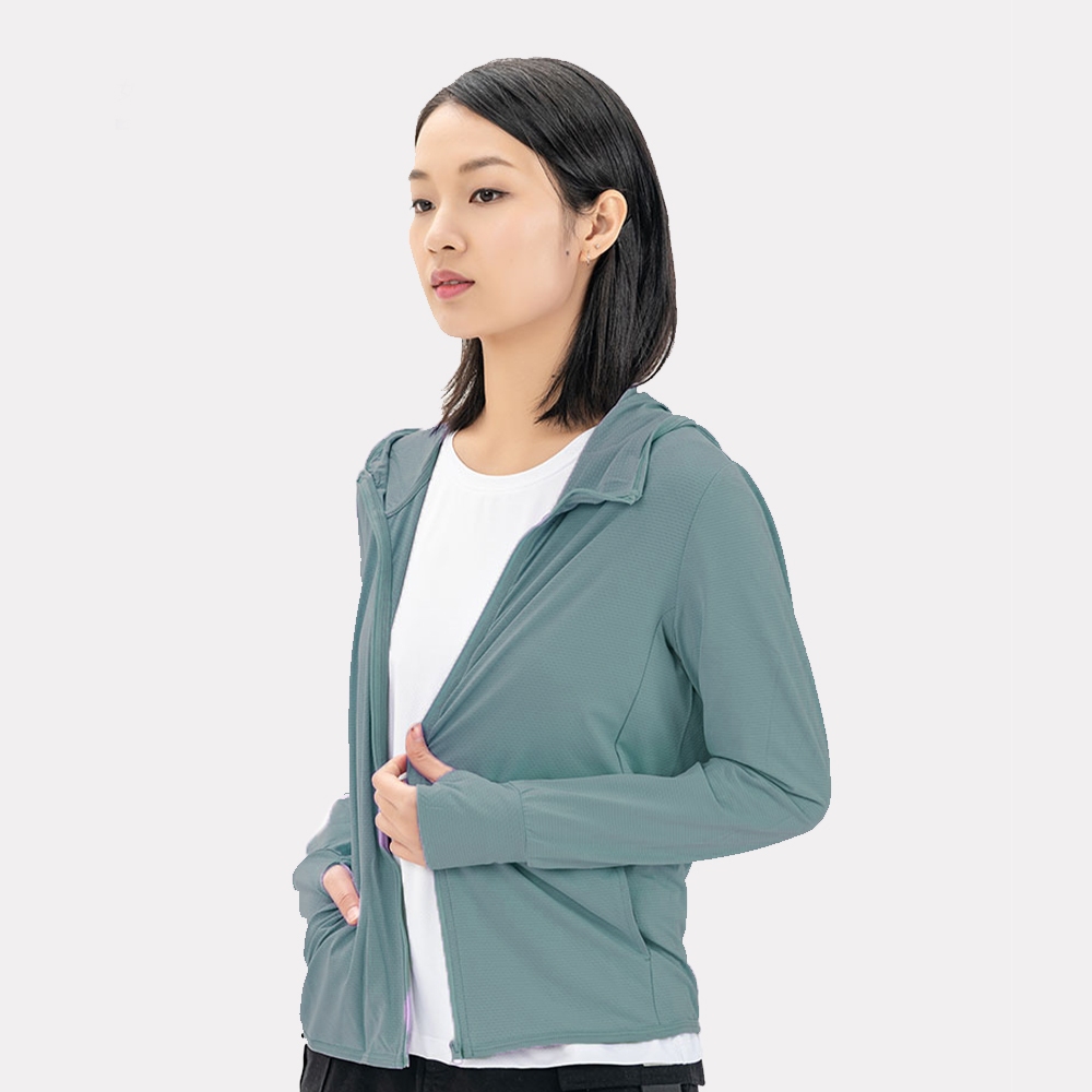 UNIQLO แจ็คเก็ตกันแดดฤดูร้อนแบบเดียวกัน UPF50 + 2024 กีฬากลางแจ้งเสื้อผ้ากันแดดเสื้อผ้าตกปลา ...