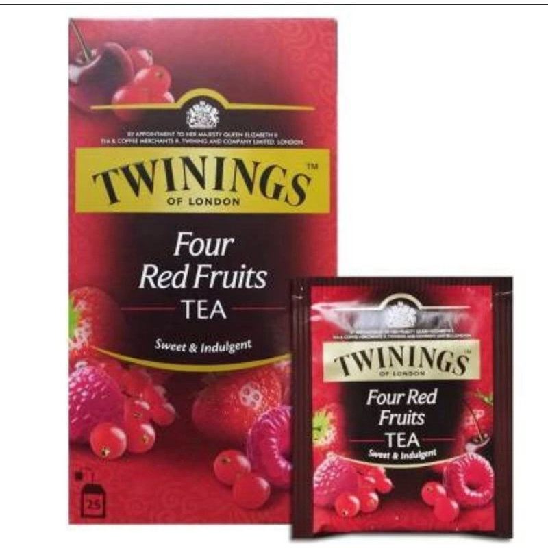 Twinings of London Four Red Fruits Tea Sweet& Indulgent แบ่งขายถูก ...