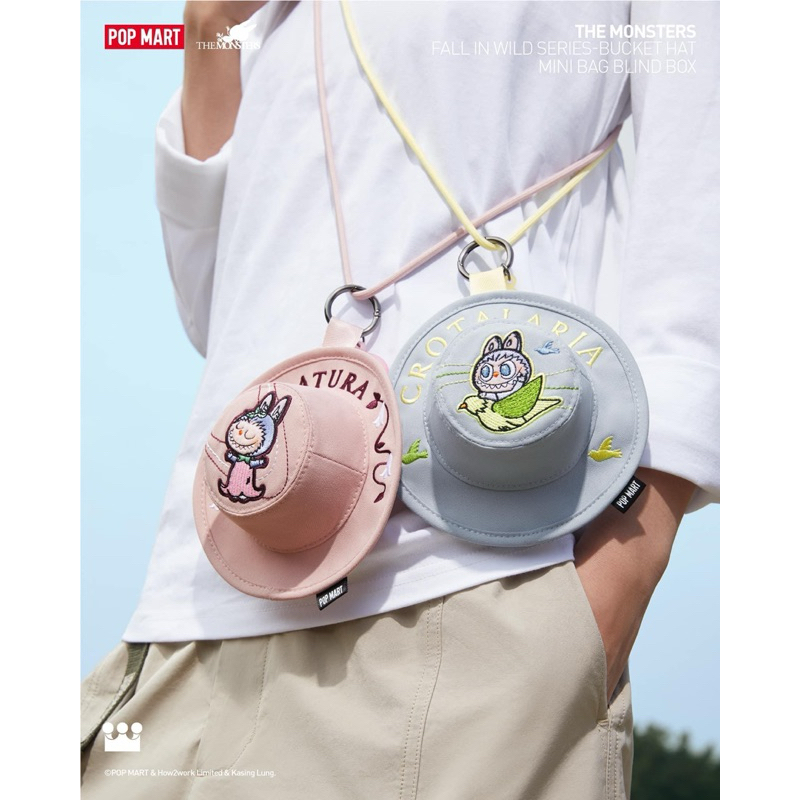 [พร้อมส่ง] Labubu The Monsters Fall in Wild Bucket Hat สุ่ม | Shopee ...