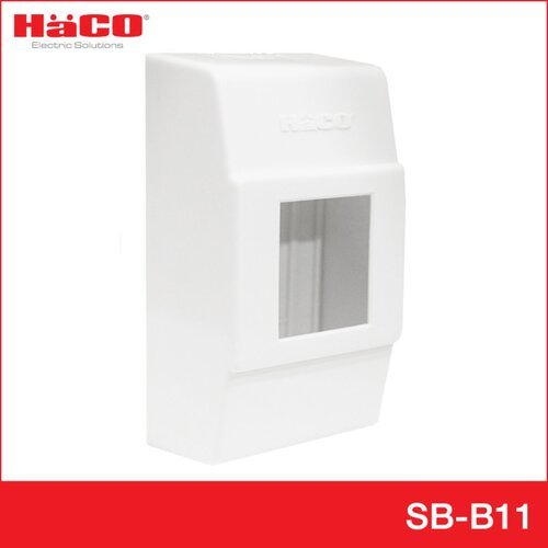 กล่องเซฟตี้เบรกเกอร์ สีขาว HACO SB-B11 | Shopee Thailand