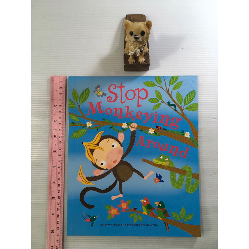 Stop Monkeying Around By Christine Swift หนังสือภาษาอังกฤษมือสอง (มือ ...