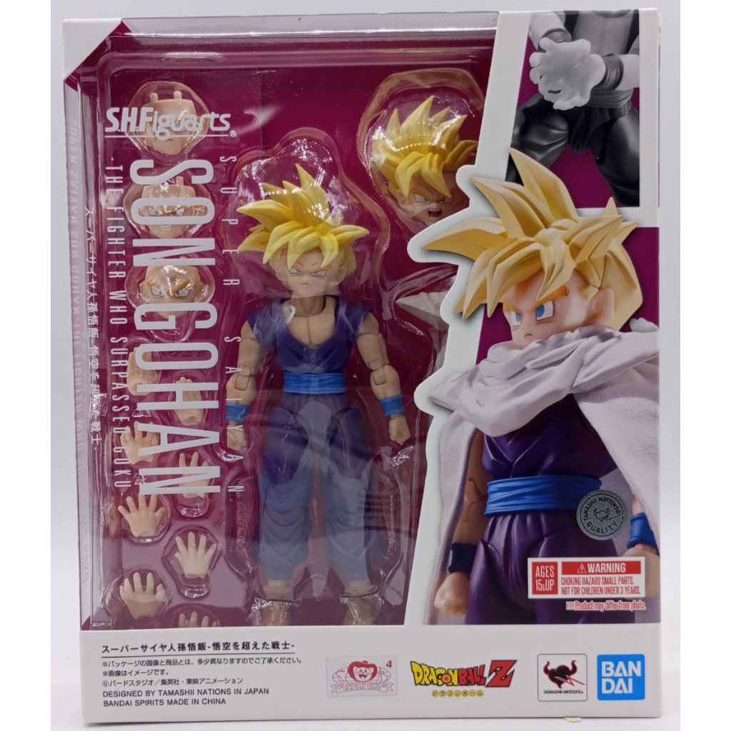 S.H.Figuarts Super Saiyan Son Gohan The Fighter Who Surpassed Goku | Shopee Thailand