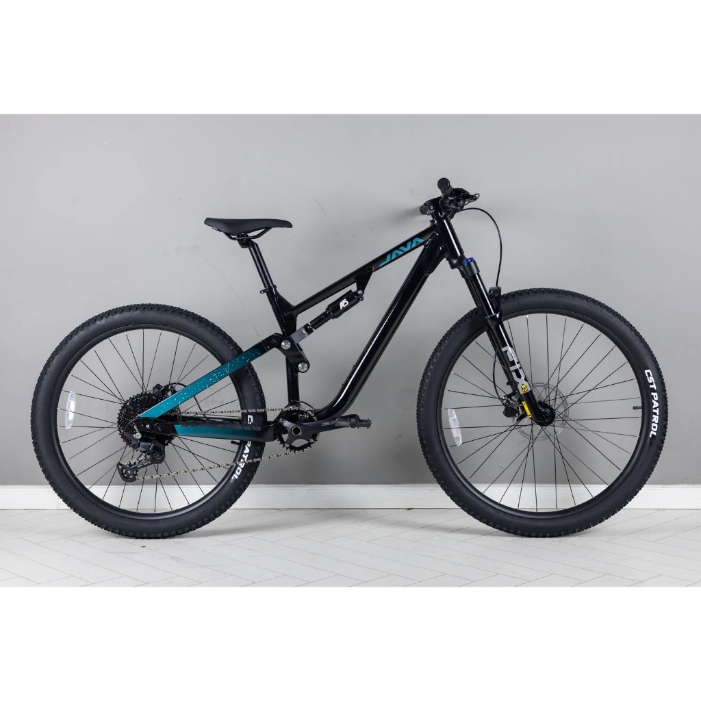 NEW จักรยานเสือภูเขา Full-Suspension JAVA SABBIA ชุดเกียร์SHIMANO DEORE12sp | Shopee Thailand