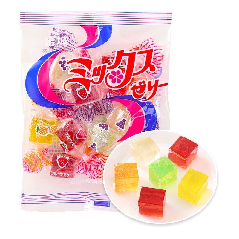 🔥 พร้อมส่งจากไทย 🔥 ของแท้ Kinjo Jelly Candy คินโจ เยลลี่น้ำแข็ง รสผลไม้ ...