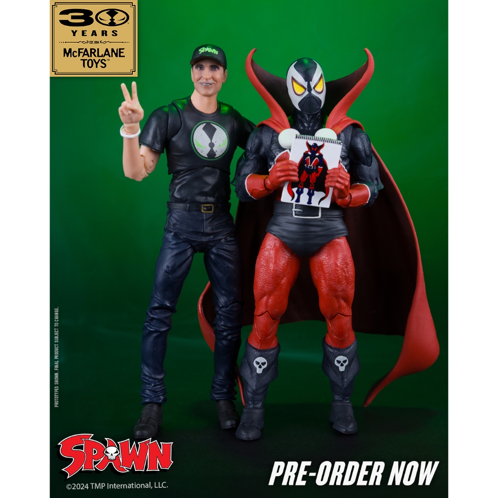 McFarlane Toys 7" : SPAWN 30TH ANNIVERSARY - SPAWN (30TH) & TODD ...