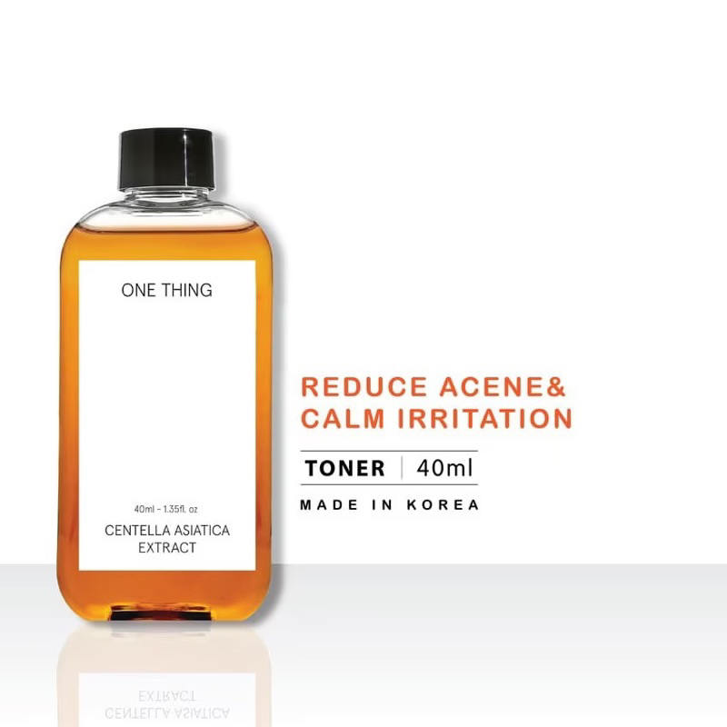ONE THING Centella Asiatica Extract Toner 40ml | Shopee Thailand